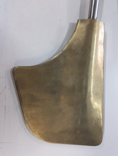 Boat rudder, cast bronze large blade from Tawco