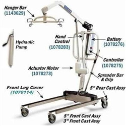 Invacare Reliant 450 Battery-Powered Lift - GMS Medical