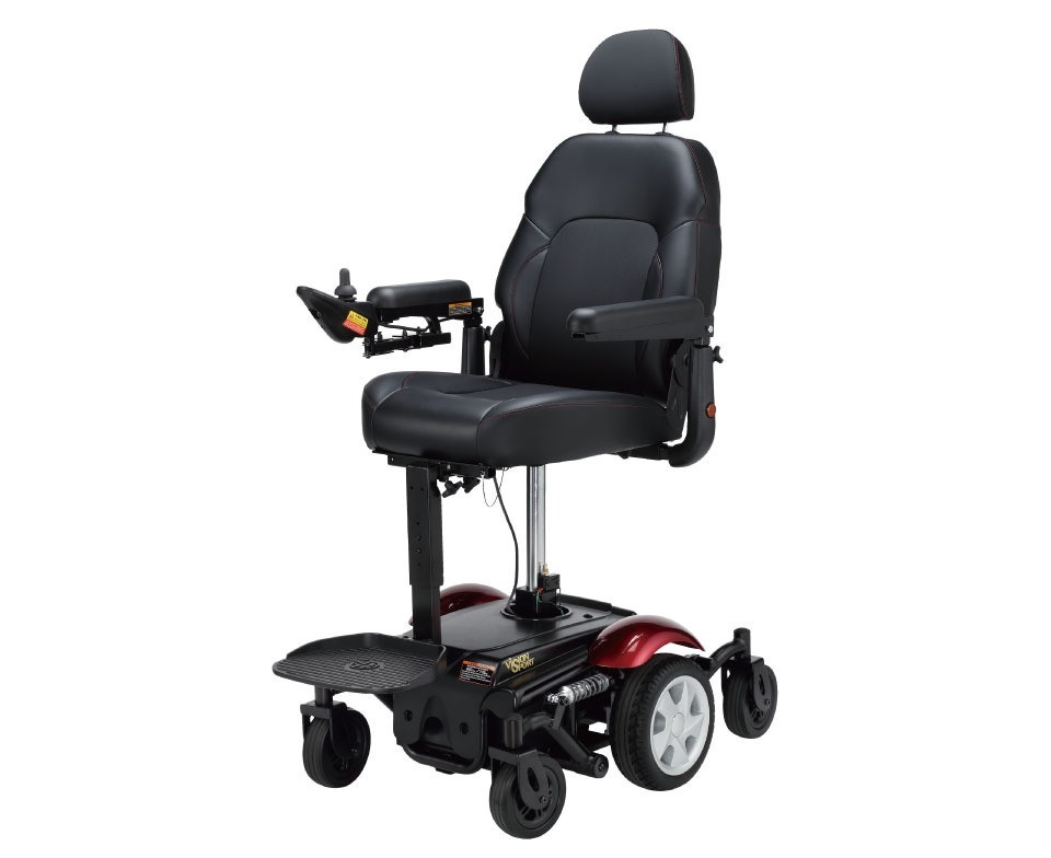 Merits Health P326D Vision Sport w/ Seat Elevation and Captain Seat ...