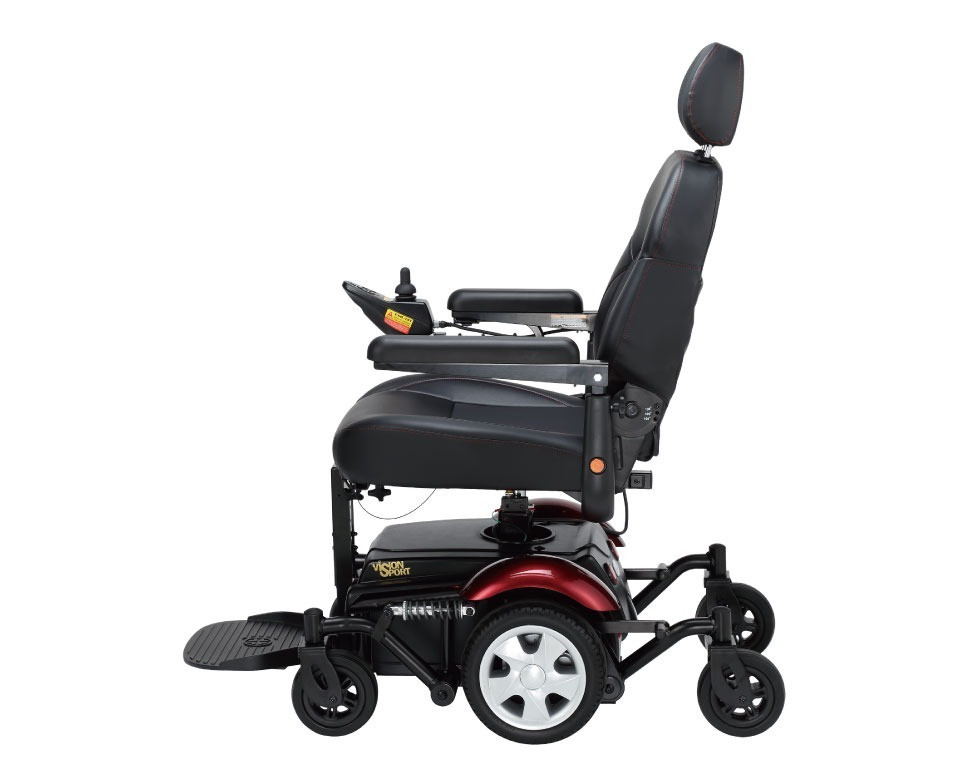 Merits Health P326D Vision Sport w/ Seat Elevation and Captain Seat ...