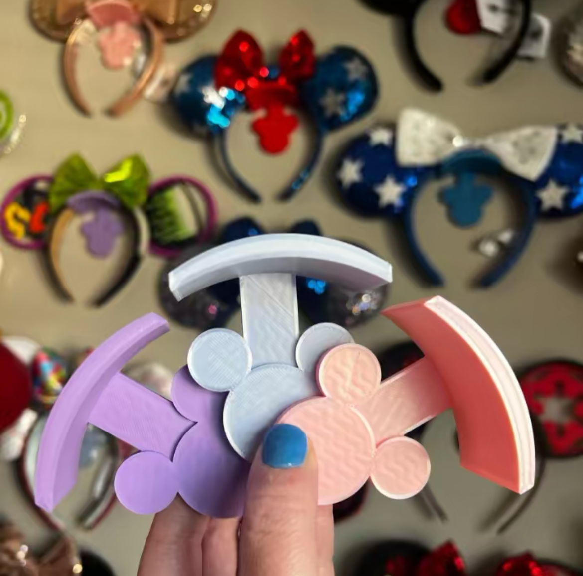 Mouse Head Ear Hangers - MadyonMainStreet, LLC