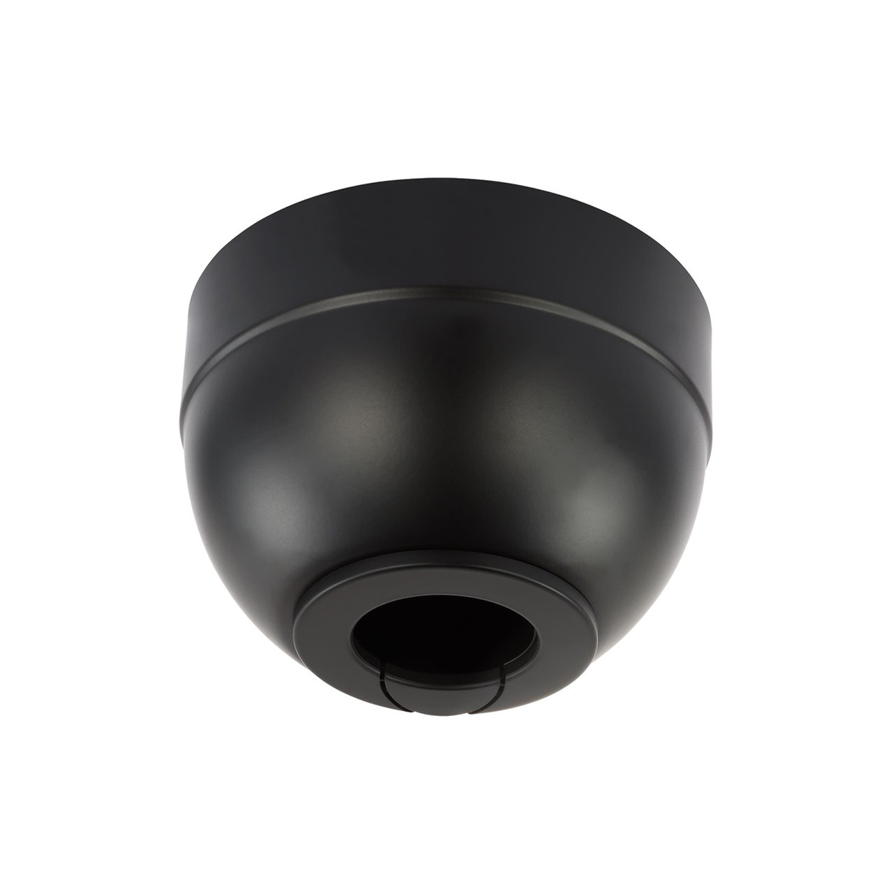 Universal Slope Ceiling Canopy Kit in Matte Black