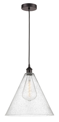 Edison LED Pendant in Brushed Brass