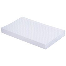 Index Cards, 5x8, Ruled, 100pk - Activate Learning Store