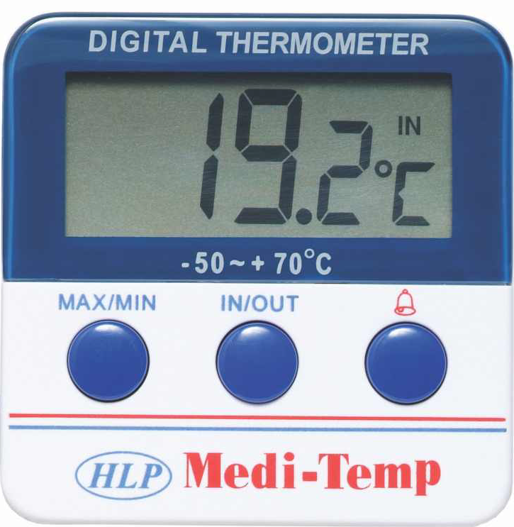 Buy Medi-Temp Digital Fridge/Freezer Thermometer | BioFast