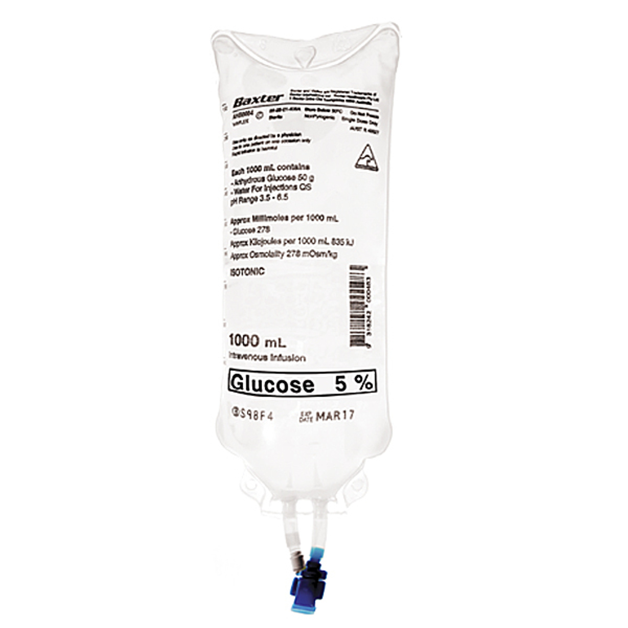 Viaflex 5% Glucose IV Solution 1000ml | Biofast Viaflex 5% Glucose IV Solution 1000ml | Biofast