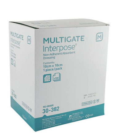Buy Multigate Interpose Non-Adherent 10x10cm - Box 100 | BioFast