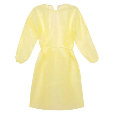 Buy Disposable Yellow Isolation Gown 100pcs/CTN | BioFast
