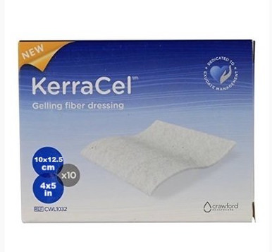 Buy Kerracel Gelling Fiber Dressing 10x12.5cm - Box of 10 | Biofast