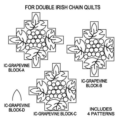 Irish Chain Grapevine Package