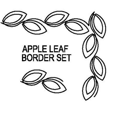 Apple Leaf Border Set