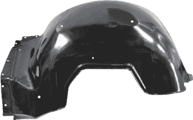 New 1965 Chevrolet Impala, Biscayne, Caprice Front Inner Fender Well RH.