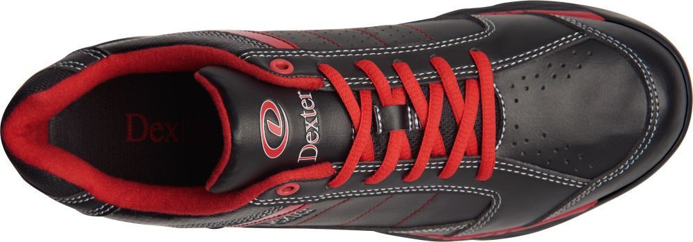 Dexter Ricky IV Black/Red Mens Bowling Shoes