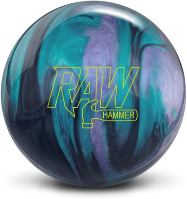 Hammer Raw Hammer Black/Purple/Teal Bowling Ball