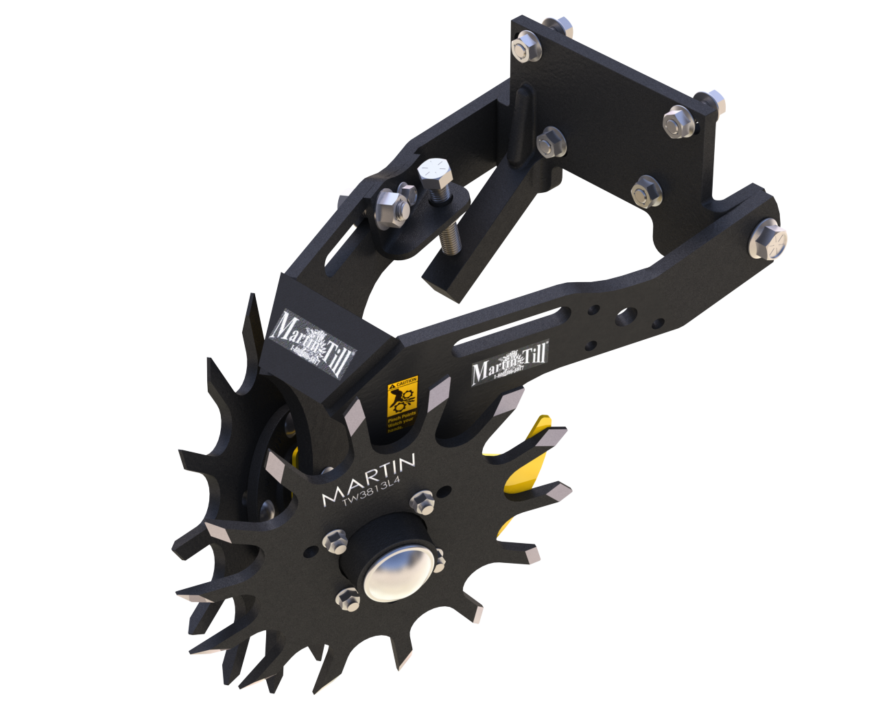 Martin Till 1345 Narrow Floating Row Cleaners