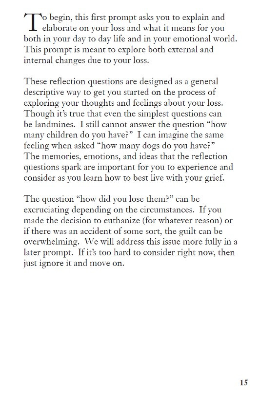When the Loss is Deep: A Companion Animal Grief Journal
