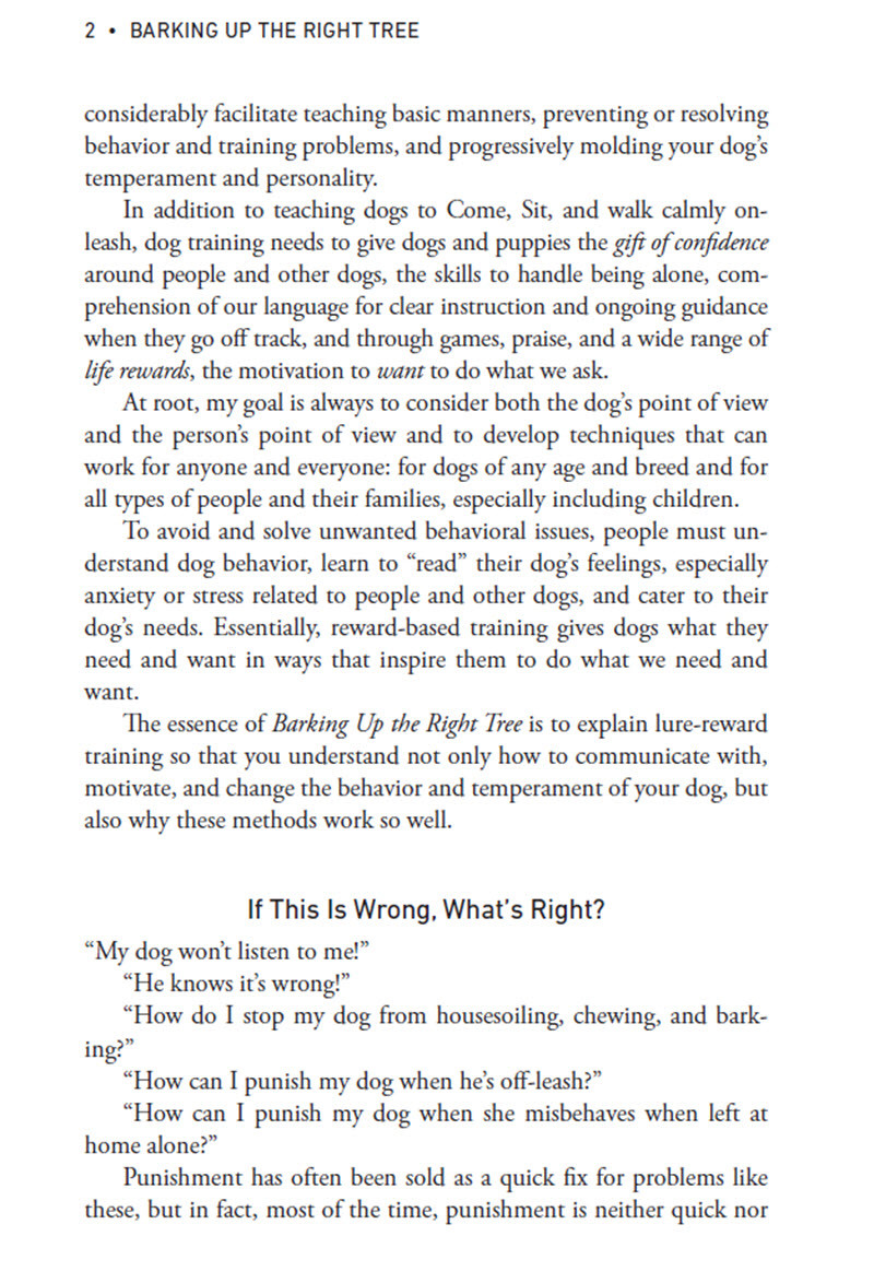Barking Up the Right Tree: The Science and Practice of Positive Dog ...