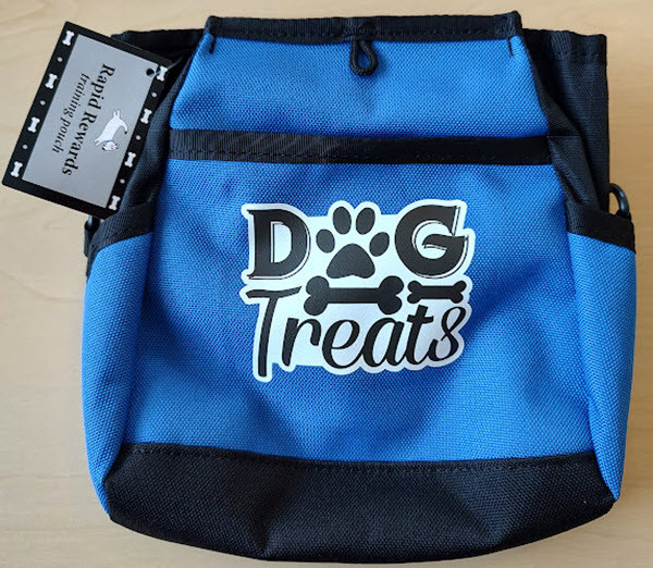 Dog Treats Design -Rapid Rewards Training Pouch - Blue - Dogwise