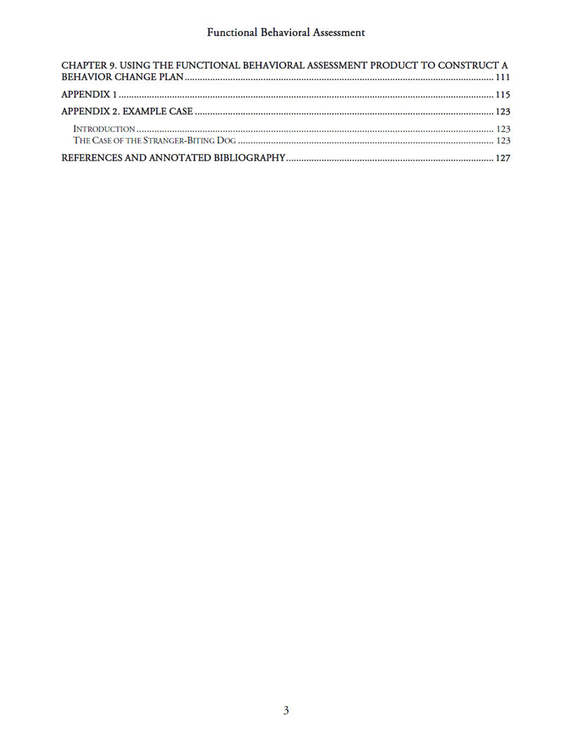 Functional Behavioral Assessment - A Systematic and Step-by-Step ...