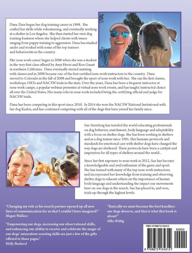 The Dog-Driven Search: Handling Our Nose Work Dogs to Promote ...