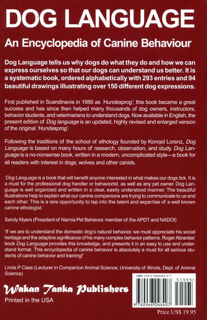 Ebook: Dog Language - An Encyclopedia Of Canine Behavior - Dogwise