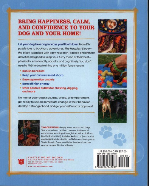 The Happiest Dog on the Block: Canine Enrichment Activities to Keep ...