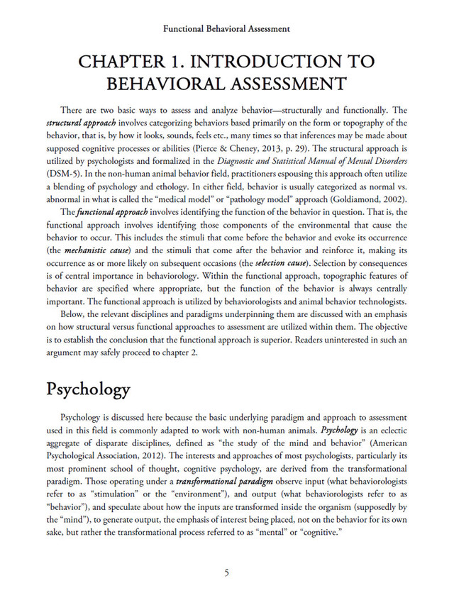 Functional Behavioral Assessment - A Systematic and Step-by-Step ...