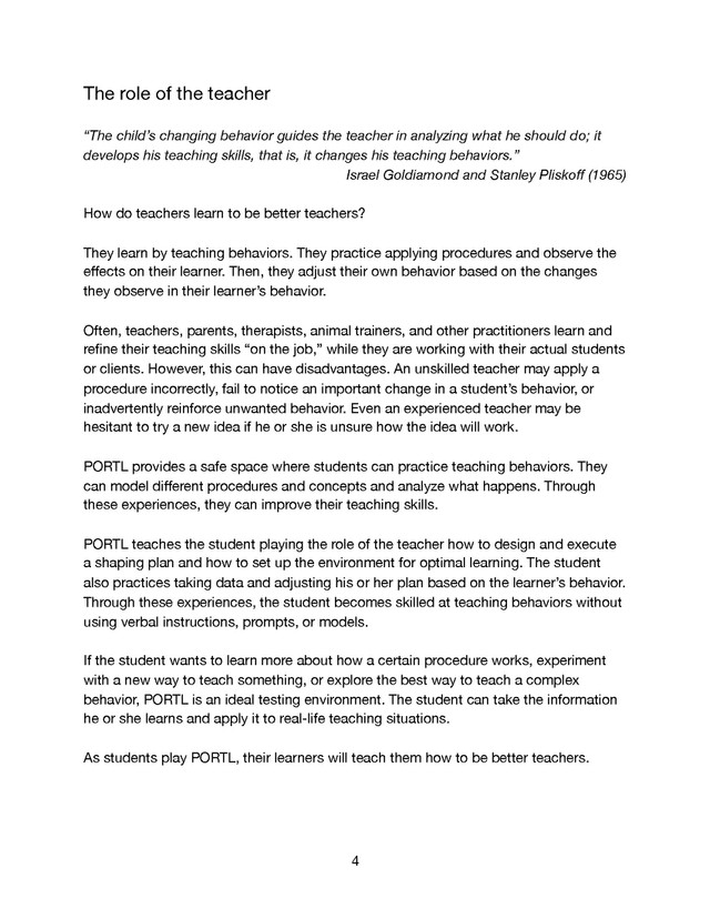 PORTL: The Portable Operant Research and Teaching Lab