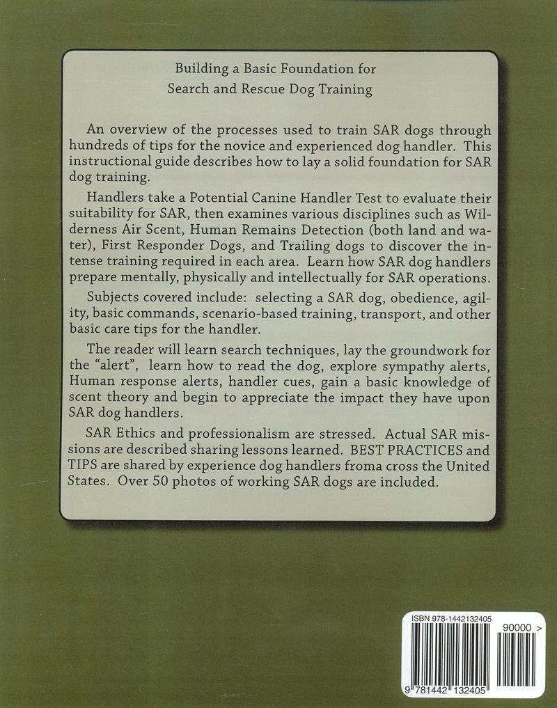 Building A Basic Foundation for Search and Rescue Dog Training - Dogwise