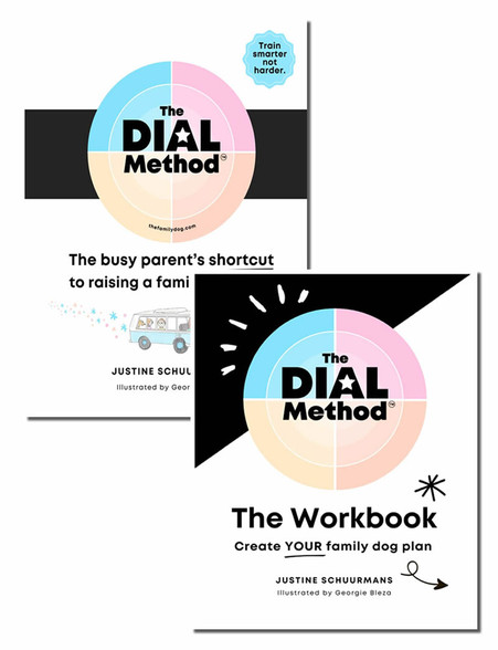 The Dial Method Book and Workbook Set: The Busy Parent's Shortcut to Raising a Family Dog Right