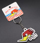 Mr. Horsepower Rubber Key Chain - Clay Smith Cams Car Accessories