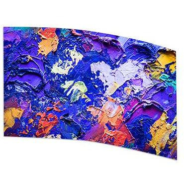 Blue Paint Daubs - Motion In Ink