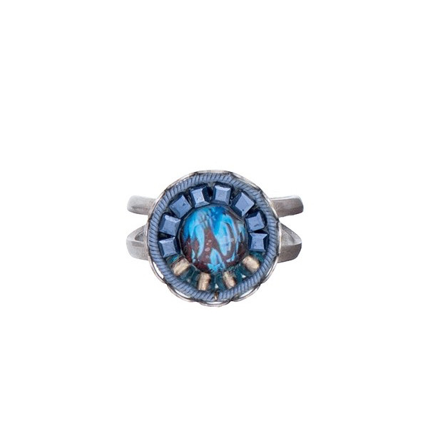 Ayala Bar Sapphire Rain Adjustable Ring