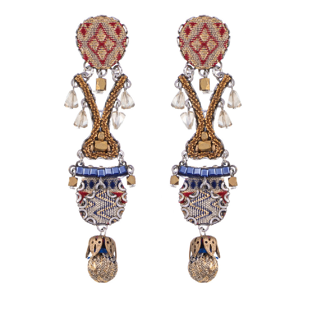Ayala Bar Royal Gold Preppy Earrings