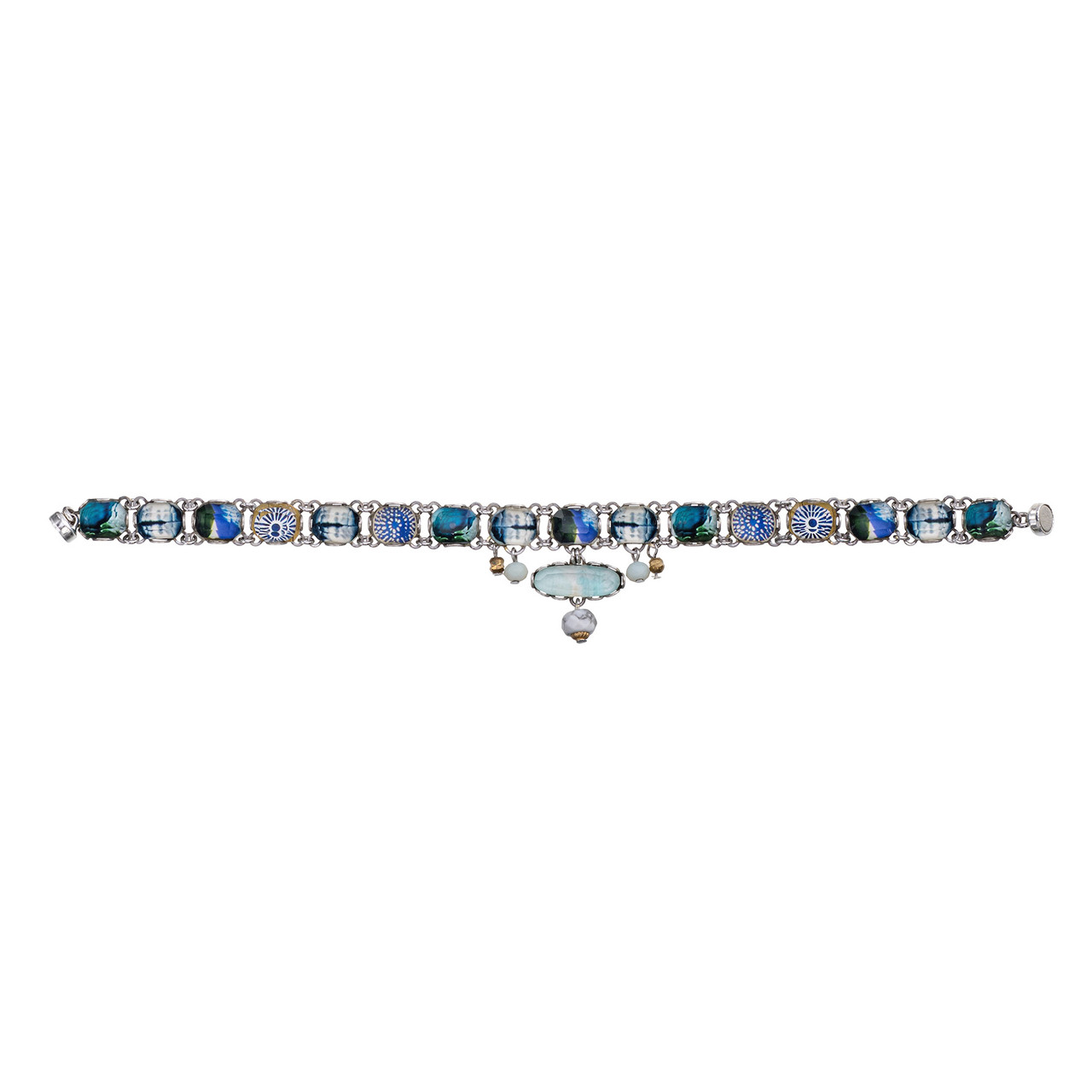 Fresh Waters Frosted Moon Bracelet