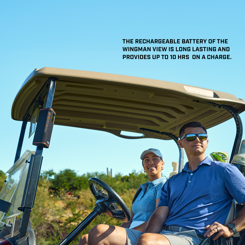 Wingman View Golf Cart Speaker - Golf Speaker with Screen - Bushnell Golf