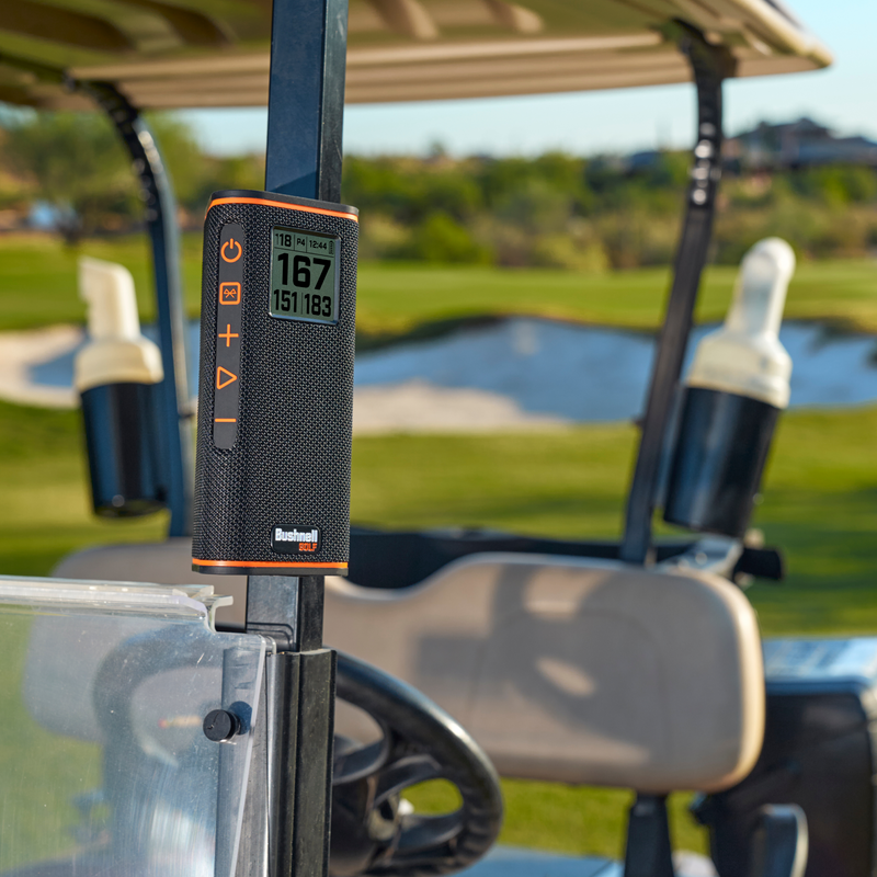 Wingman View Golf Cart Speaker - Golf Speaker with Screen - Bushnell Golf