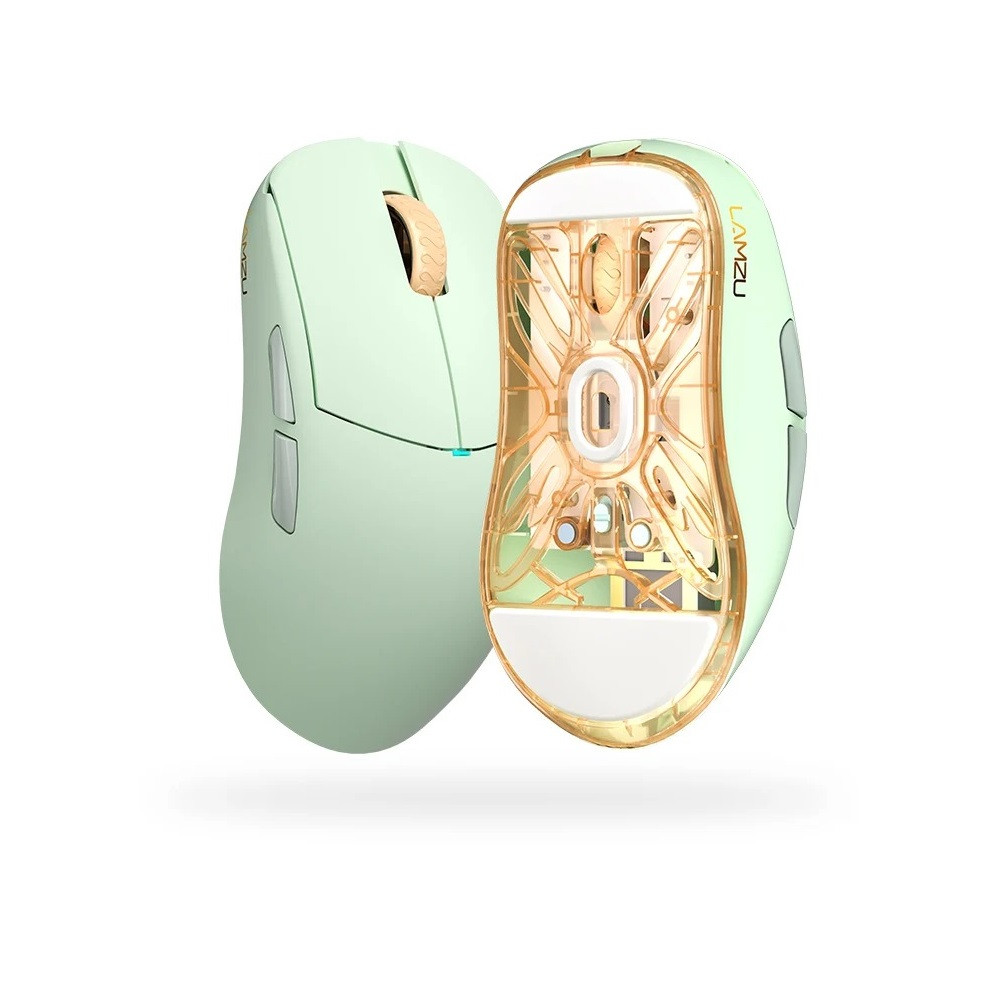 Lamzu Atlantis Mini Pro Optical Gaming Mouse Matcha Green