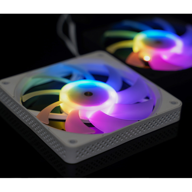 Jonsbo HF1215 ARGB Computer Case Fan Slim Fan White