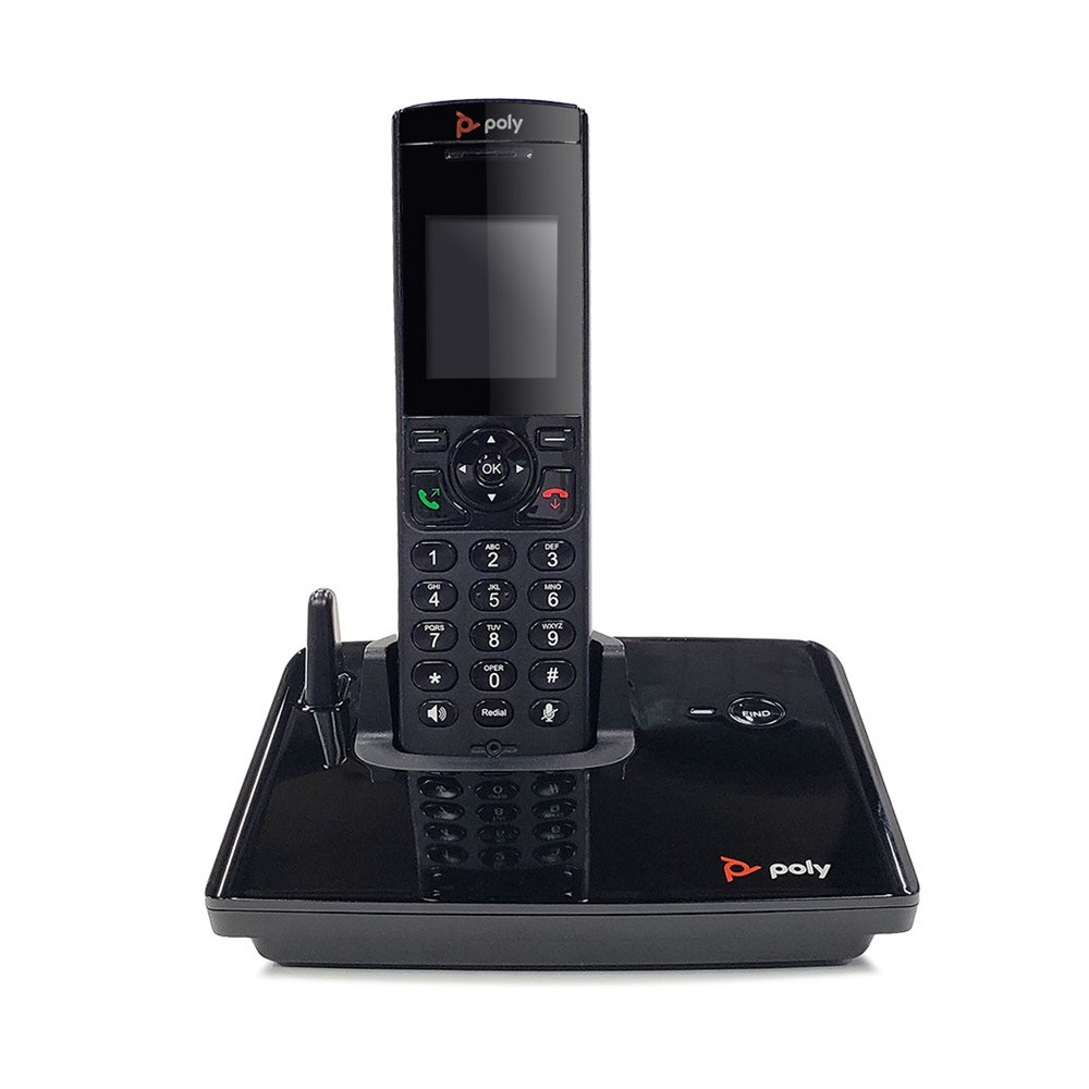 Poly VVX D230 Cordless IP Phone with DECT Technology