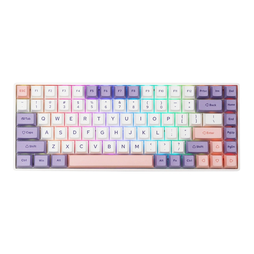 Epomaker EP84 Plus RGB Wireless Gaming Keyboard Wisteria