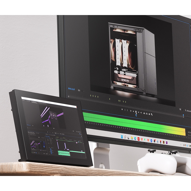 Jonsbo DS8 8 inch LCD Sub Screen Black For D31/D41 Case