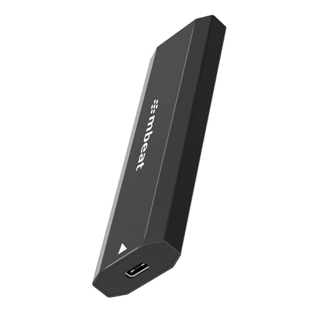 MBEAT ELITE USB-C TO M.2 SSD ENCLOSURE MATTE BLACK