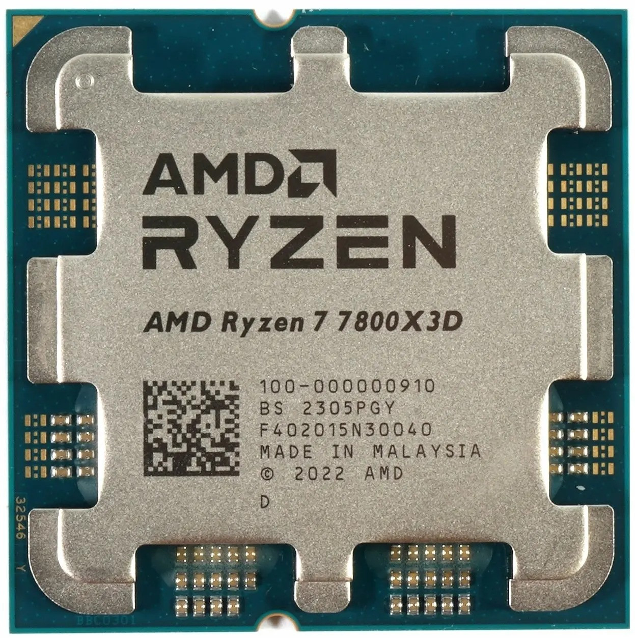 AMD Ryzen7 7800X3D CPU 8 Core 104MB AM5 OEM without Cooler