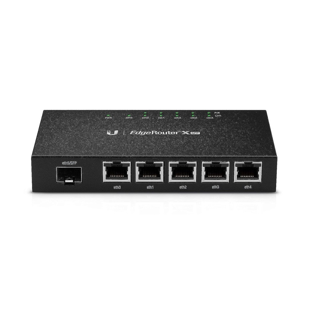 Ubiquiti EdgeRouter ER-X-SFP 5-Port PoE Gigabit Router with SFP - Voran