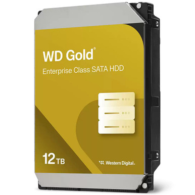 WD Gold Enterprise Class 12TB 3.5" 256MB 7200 RPM SATA3 HDD WD122KRYZ ...