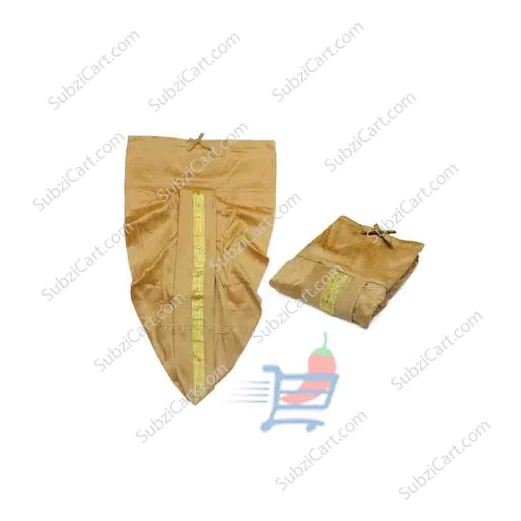 Om Pooja Dhoti Readymade, 1 Pc - SubziCart