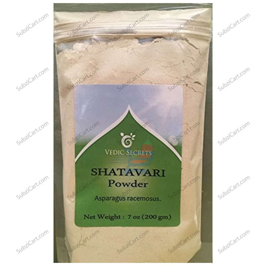 Vedic Secrets Shatavari Powder, 200 Grams - SubziCart