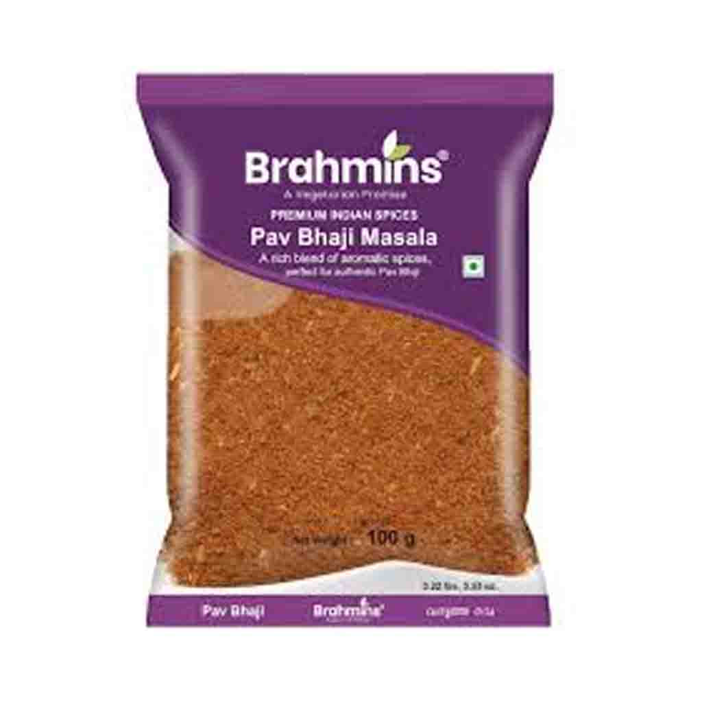 Shop for Brahmins Pav Bhaji Masala, 100g | SubziCart.com