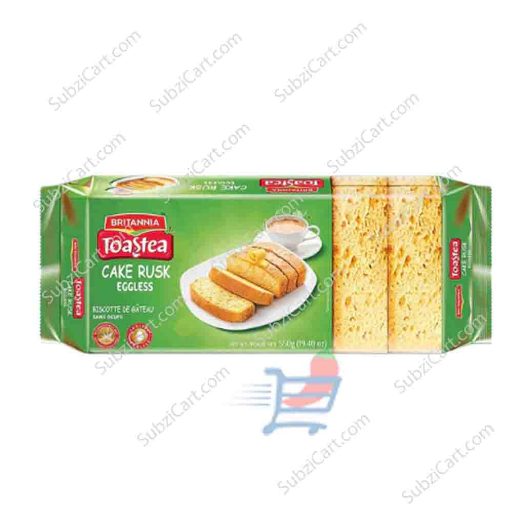 Britannia Eggless Cake Rusk, 550 Grams - SubziCart